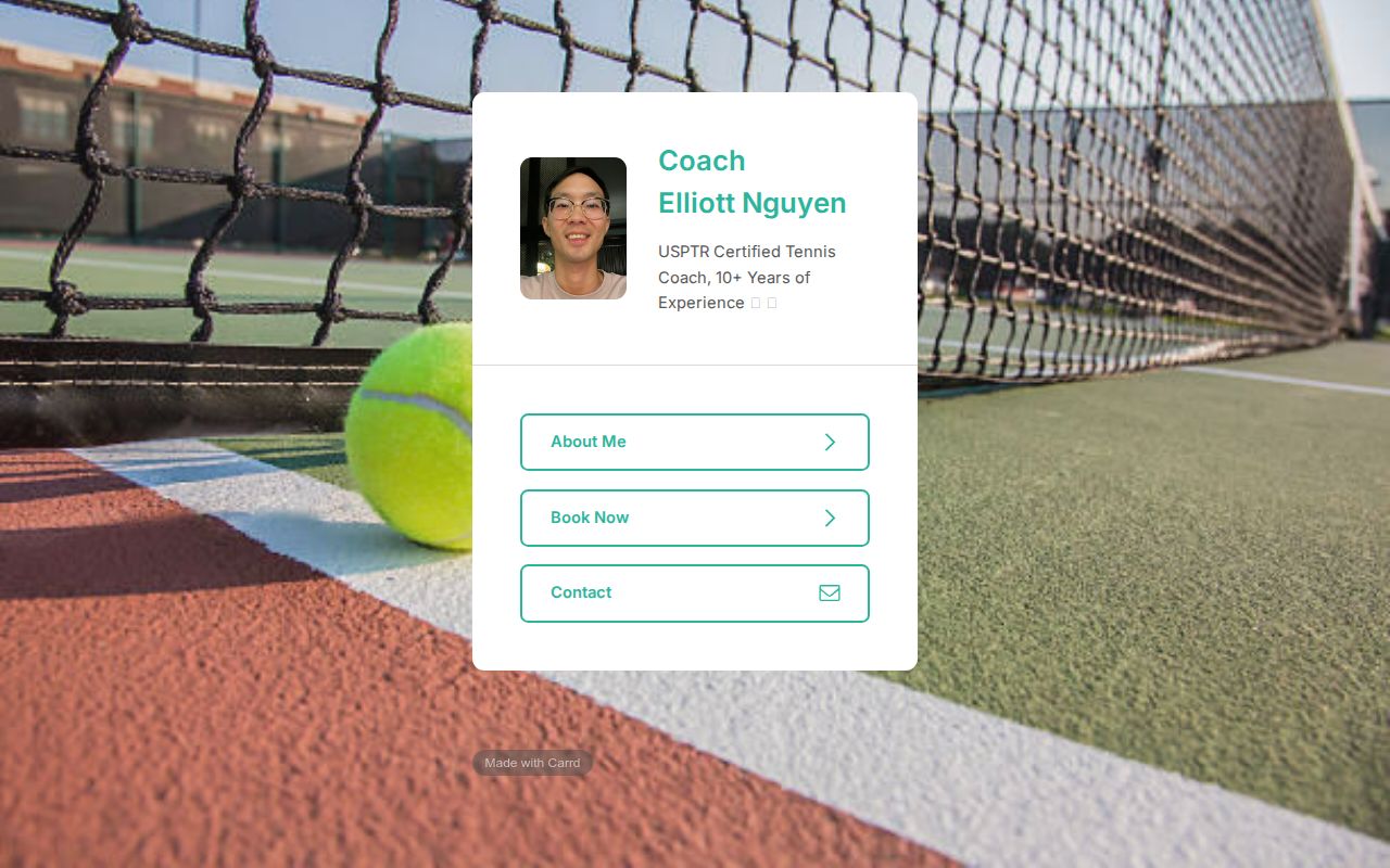 Coach Elliott Nguyen